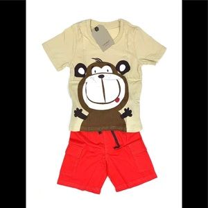 Little Bitty | Matching Sets | Little Bitty Boys Shirt Shorts Set ...